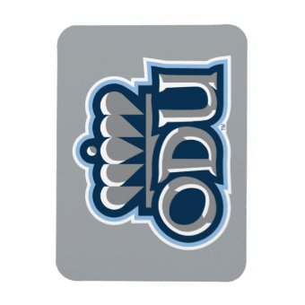 ODU Stacked with Crown Magnet | Zazzle