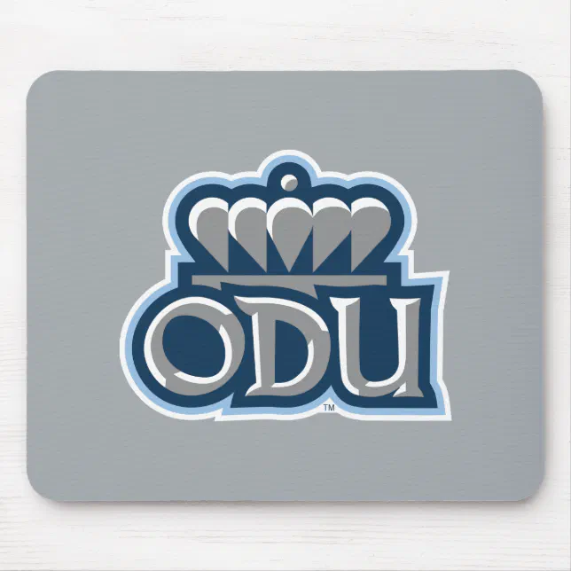 ODU Stacked with Crown Mouse Pad | Zazzle