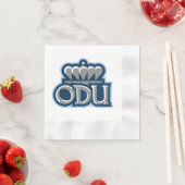 ODU Stacked with Crown Napkins | Zazzle
