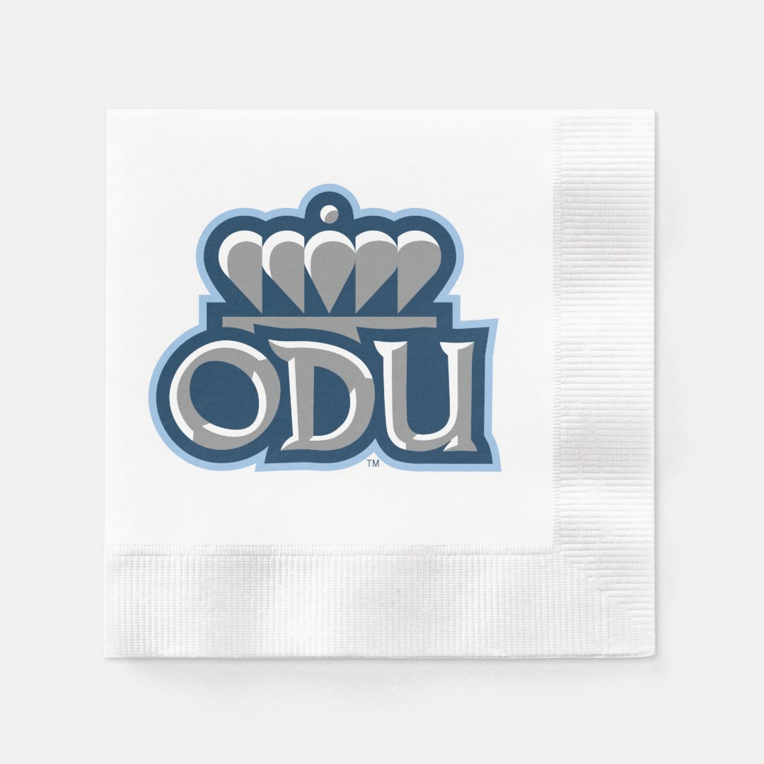 ODU Stacked with Crown Napkins | Zazzle