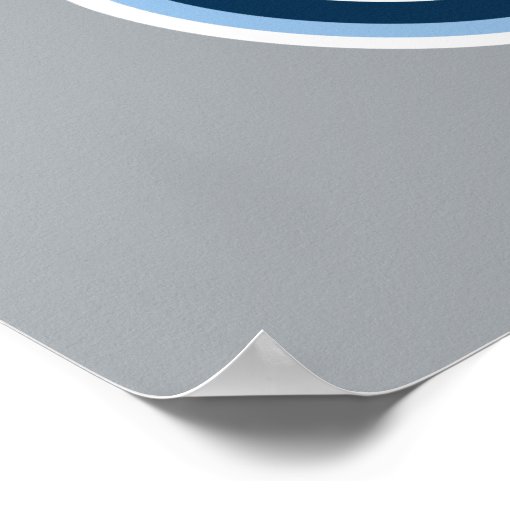 ODU Stacked with Crown Poster | Zazzle