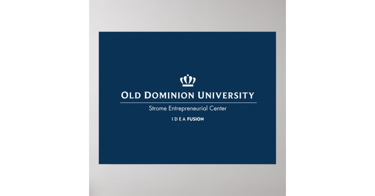 ODU Strome College of Business Poster | Zazzle