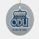 ODU with Crown and Class Year Ceramic Ornament | Zazzle