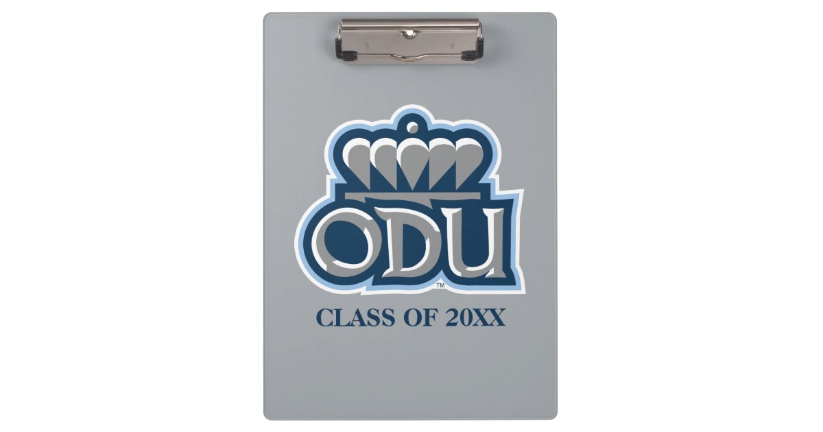 ODU with Crown and Class Year Clipboard | Zazzle