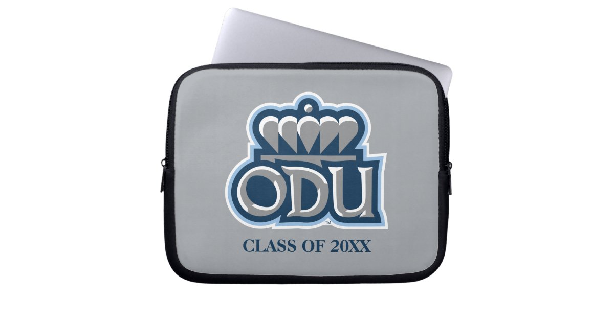 ODU with Crown and Class Year Laptop Sleeve | Zazzle