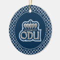 ODU with Crown Ceramic Ornament | Zazzle