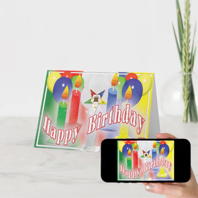 OES Birthday Card | Zazzle
