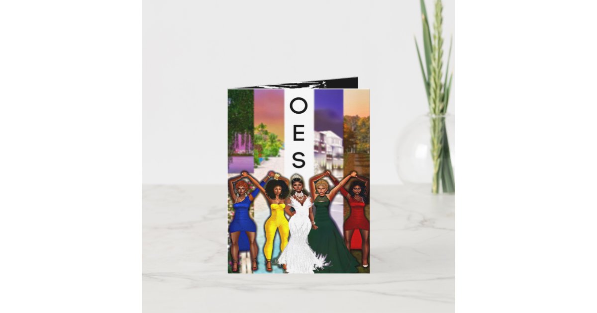 OES Blank Greeting Card | Zazzle