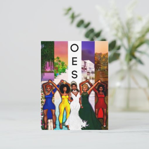 OES Blank Greeting Card Postcard | Zazzle
