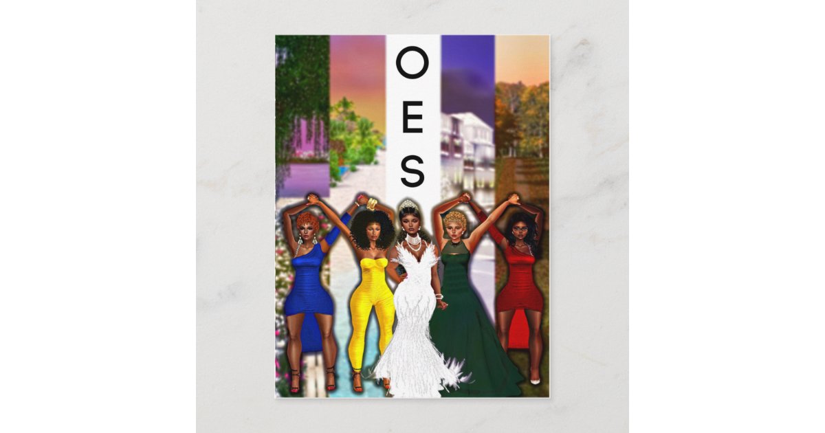 OES Blank Greeting Card Postcard | Zazzle