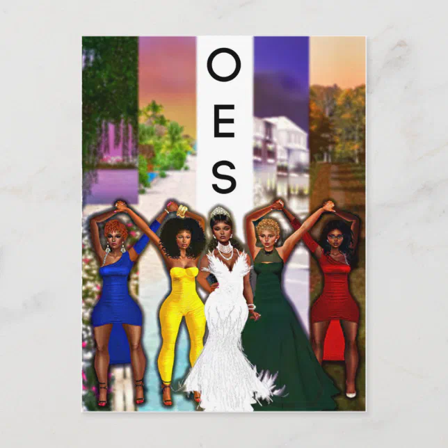 OES Blank Greeting Card Postcard | Zazzle