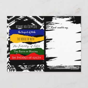 OES Blank Greeting Card Postcard | Zazzle