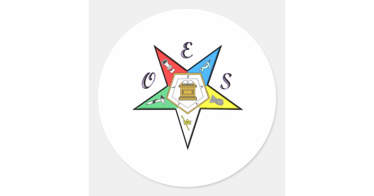 OES Chapter Sticker | Zazzle