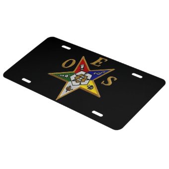 OES CUSTOM LICENSE PLATE ALUMINUM or PLASTIC | Zazzle