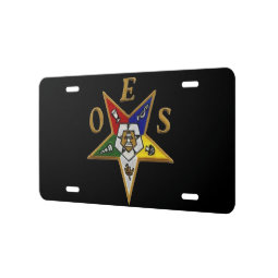 OES CUSTOM LICENSE PLATE ALUMINUM or PLASTIC | Zazzle