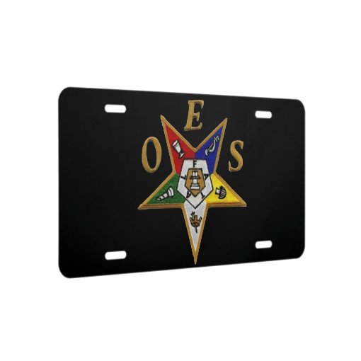 OES CUSTOM LICENSE PLATE ALUMINUM or PLASTIC | Zazzle