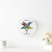 OES Order of the Eastern Star Clock | Zazzle