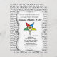 OES Order of the Eastern Star Invitation | Zazzle