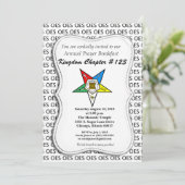OES Order of the Eastern Star Invitation | Zazzle