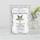 OES Order of the Eastern Star Invitation | Zazzle