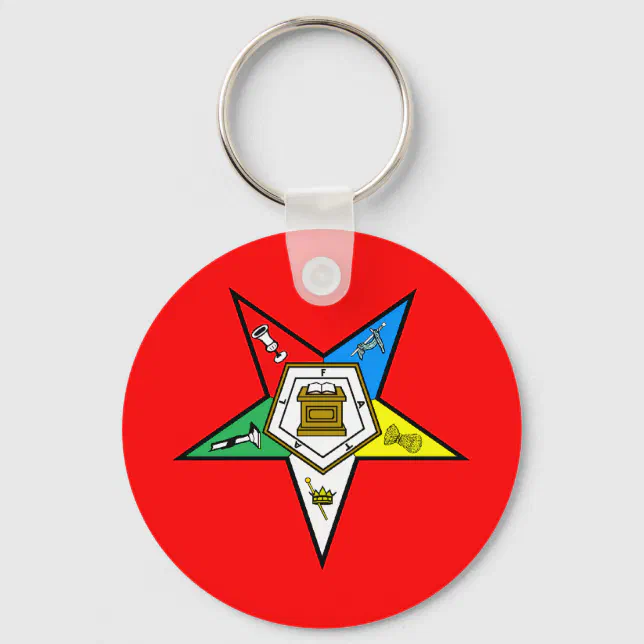 OES Order of the Eastern Star Key Chain | Zazzle