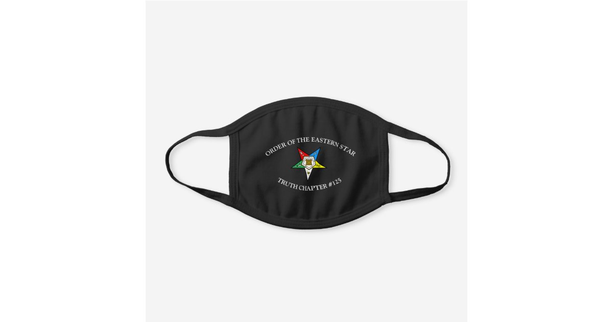 OES Order of the Eastern Star Mask (Custom) | Zazzle