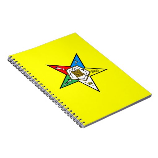 OES Order of the Eastern Star Notebook | Zazzle