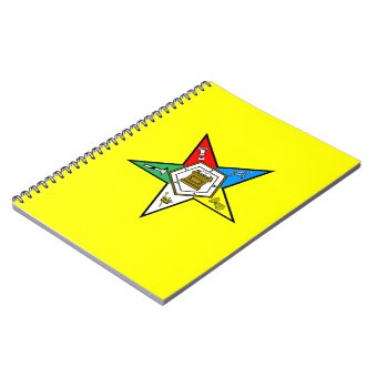 OES Order of the Eastern Star Notebook | Zazzle