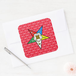 OES Order of the Eastern Star Sticker | Zazzle