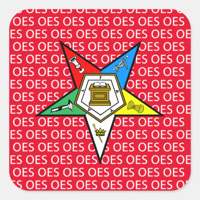 OES Order of the Eastern Star Sticker | Zazzle