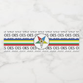 OES Order of the Eastern Star: Water Bottle Label | Zazzle