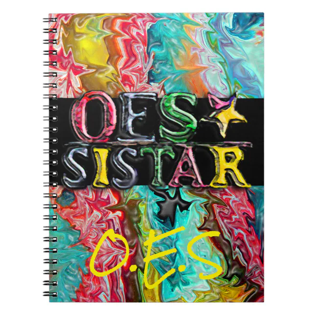 OES Sistar Notebook | Zazzle
