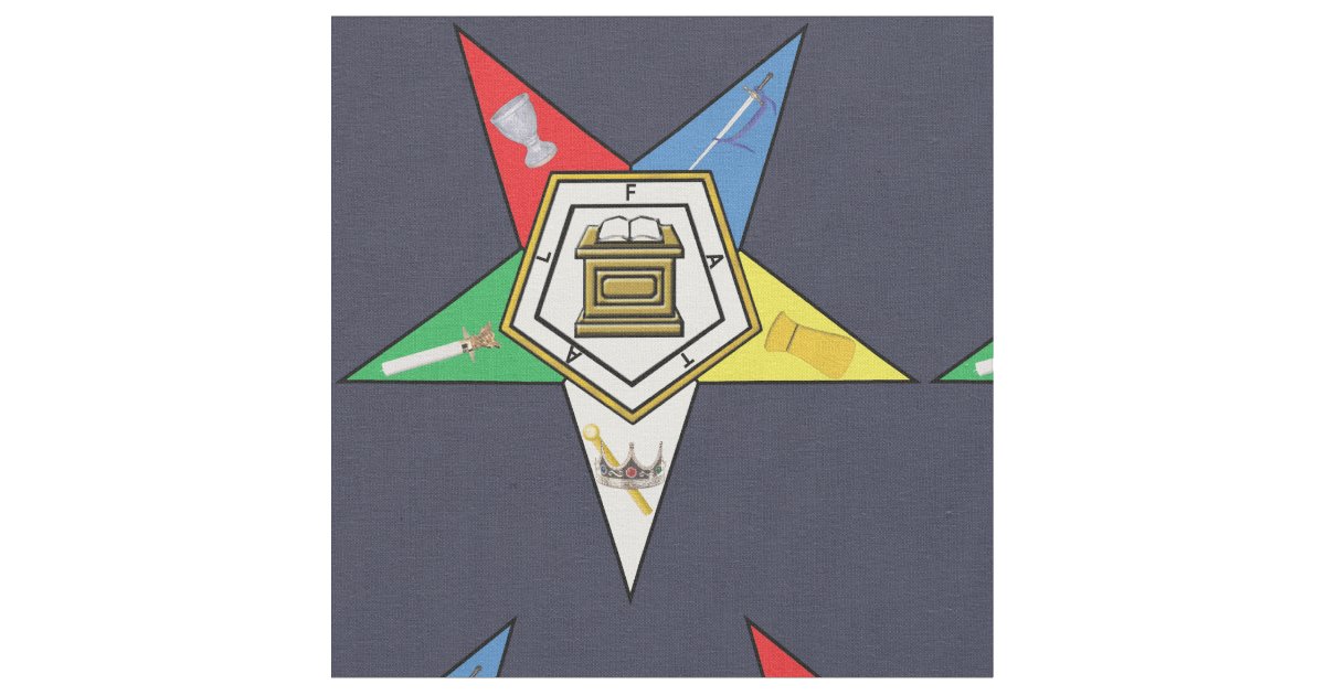 OES Star fabric | Zazzle