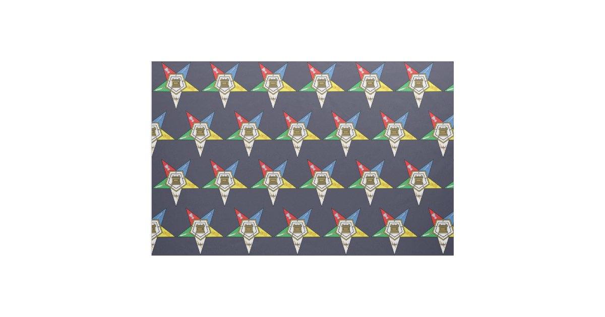OES Star fabric | Zazzle