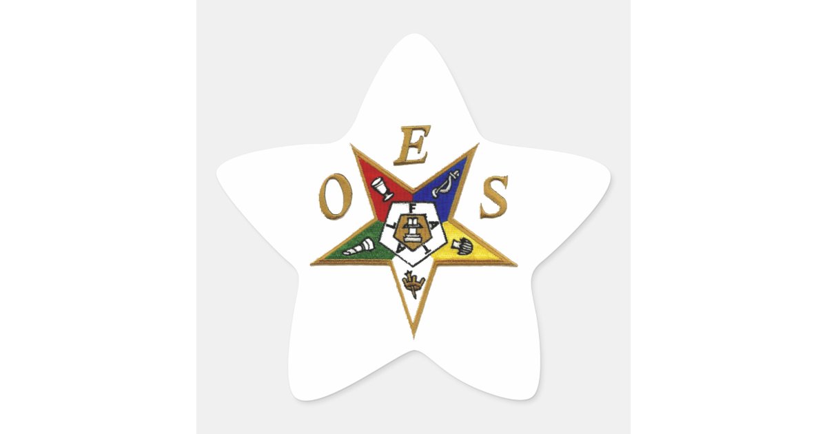 OES STAR STICKER | Zazzle