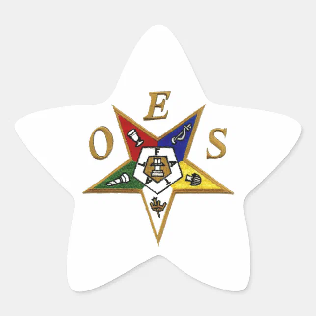 OES STAR STICKER | Zazzle