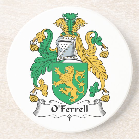 O'Ferrell Family Crest Coaster | Zazzle.com