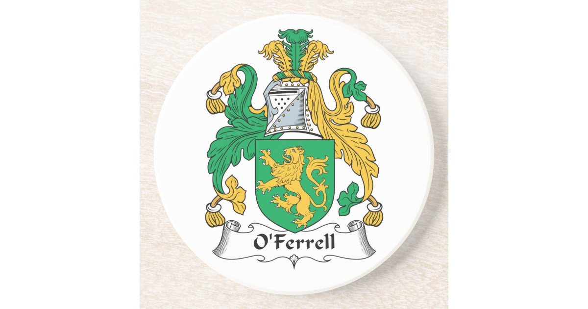 O'Ferrell Family Crest Coaster | Zazzle