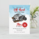Off Road Adventure ATV Monster Truck Birthday Invitation | Zazzle