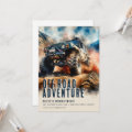 Off Road Adventure ATV Party Invitation Template | Zazzle