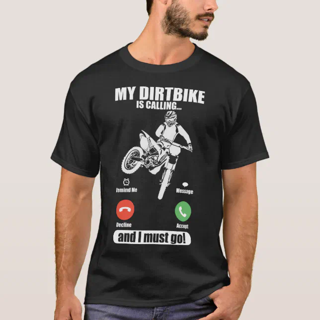 Off Road Motocross Dirt Bike Brap Shirt | Zazzle