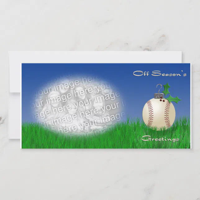 Off Seasons Greetings Photo Template | Zazzle