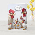 Office Chickens For Get Well Soon Card | Zazzle