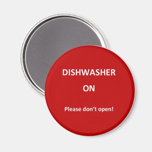 Office Dishwasher Notices Magnet | Zazzle