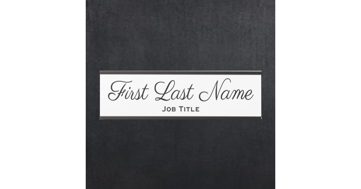 Office Door Signs Simple Modern Business Sign | Zazzle