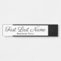 Office Door Signs Simple Modern Business Sign | Zazzle