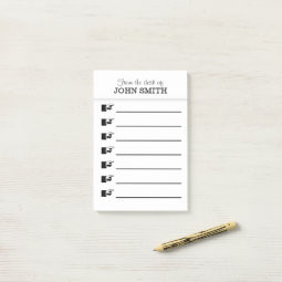 Office organizer Post-it® note PERSONALIZE | Zazzle