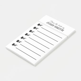 Office organizer Post-it® note PERSONALIZE | Zazzle
