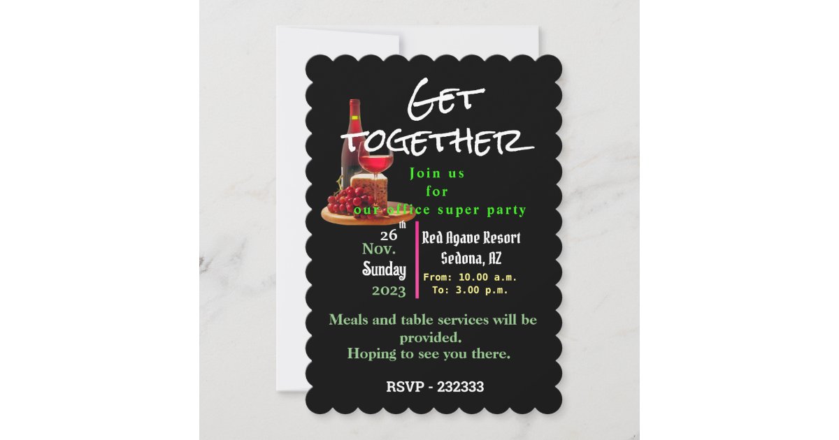 Office party invitation | Zazzle