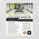 Office Setting, Cleaning Service Advertising Flyer | Zazzle